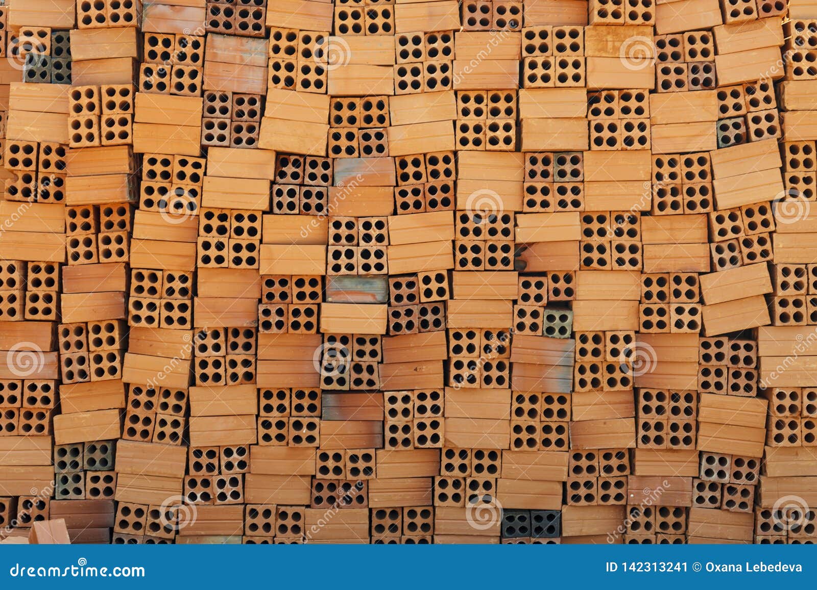 Red Brick Layer Building Texture of Wall Stock Image - Image of ...