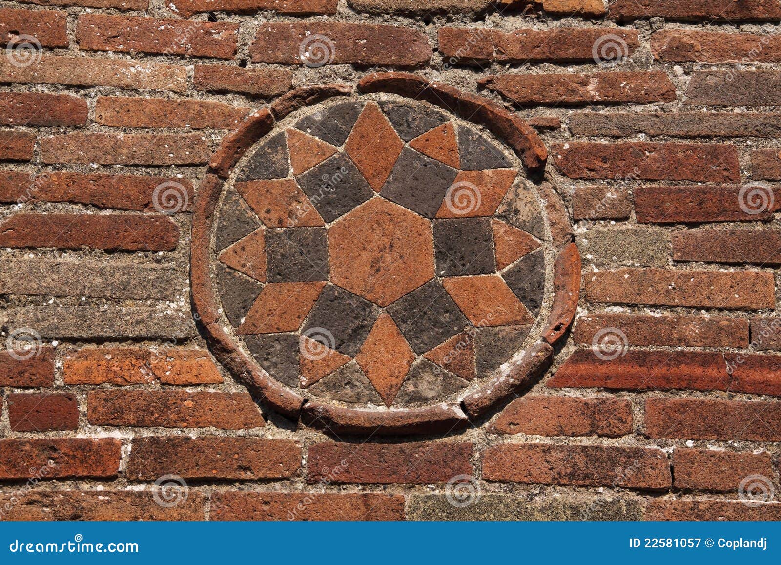 Brick Mosaic Texture With Irregular Shapes Royalty-Free Stock Image ...