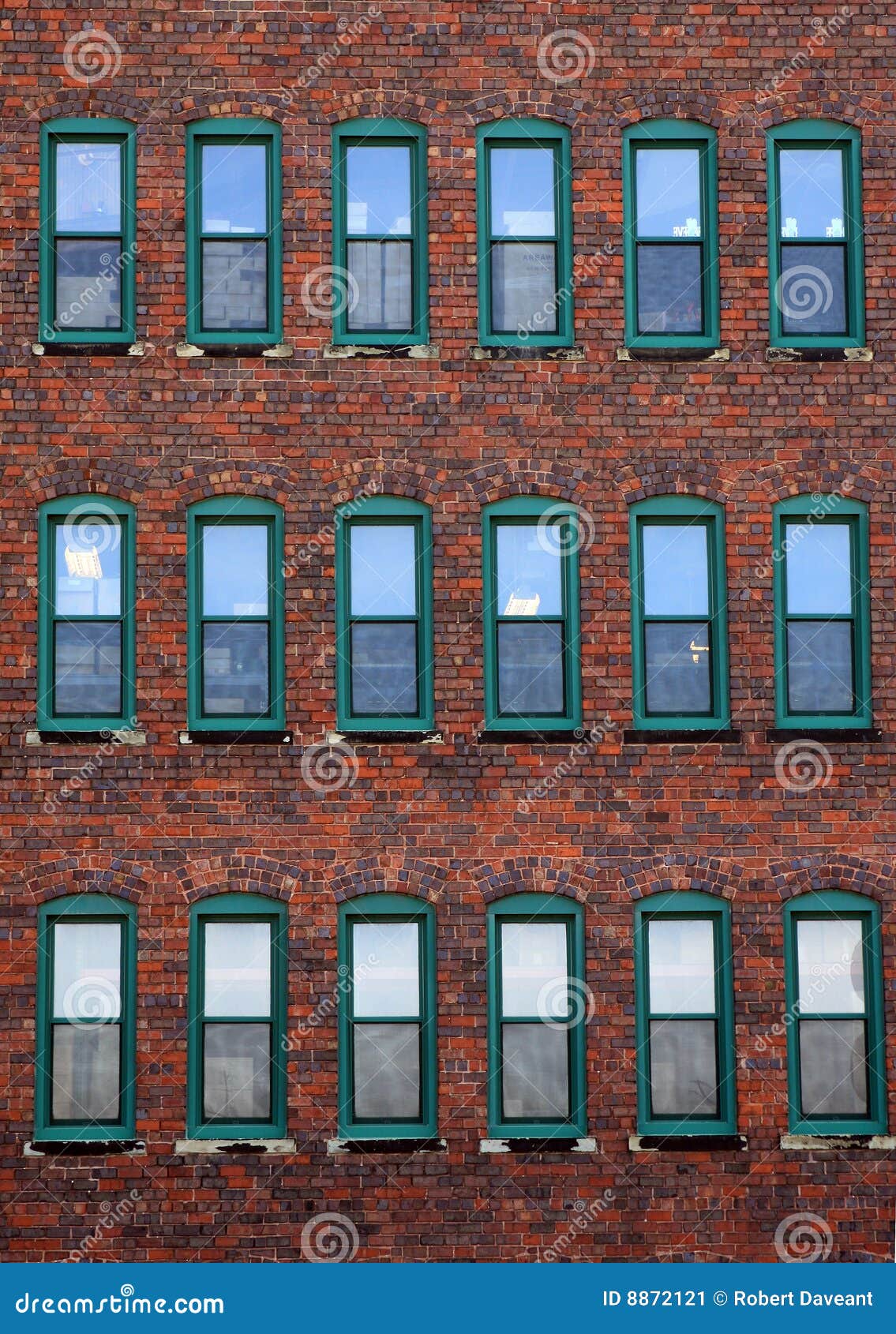 Red brick office building stock image. Image of workplace - 8872121