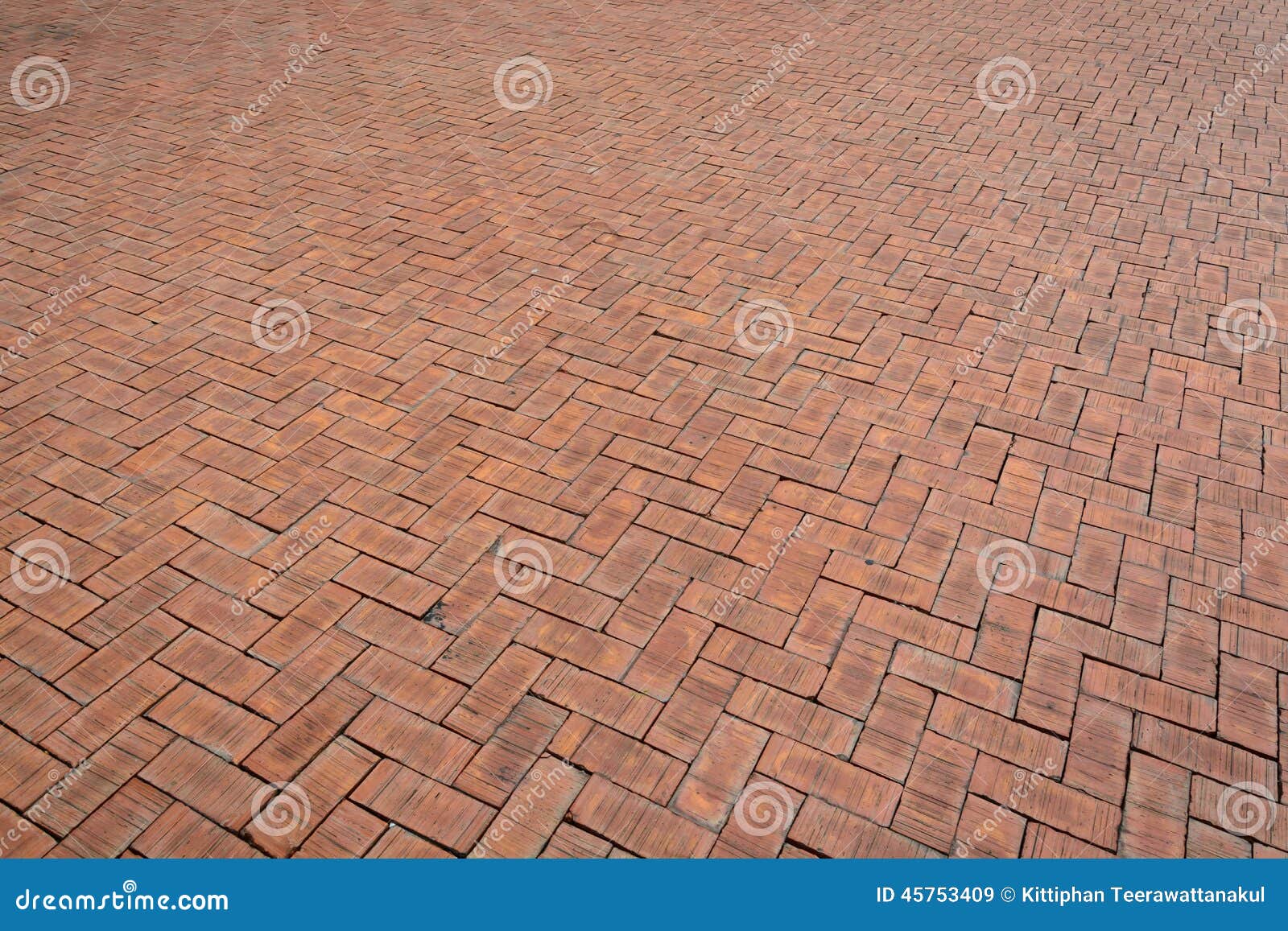 Red brick paving stones stock image. Image of pattern - 45753409