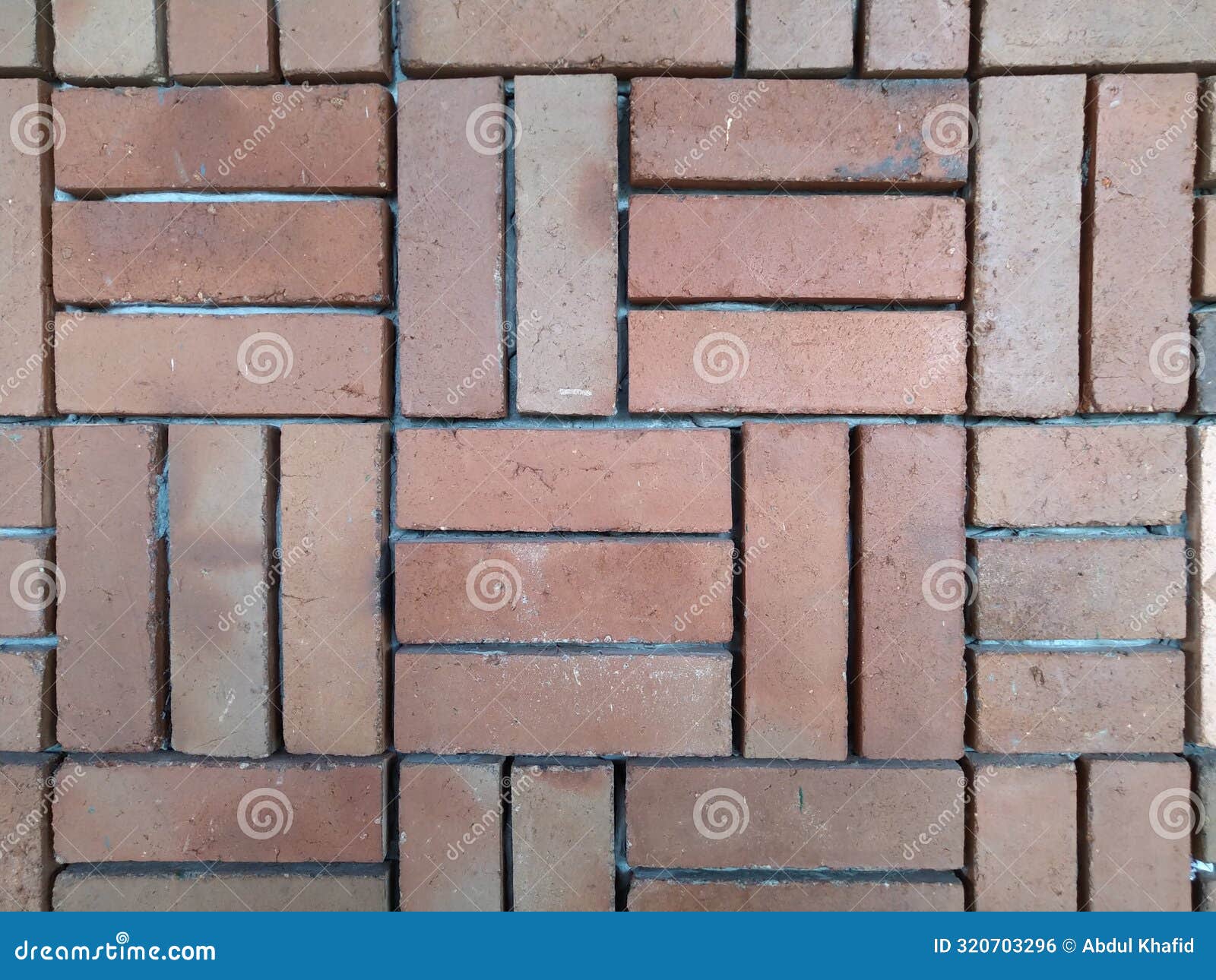 Red brick stock photo. Image of wreck, surface, rough - 320703296