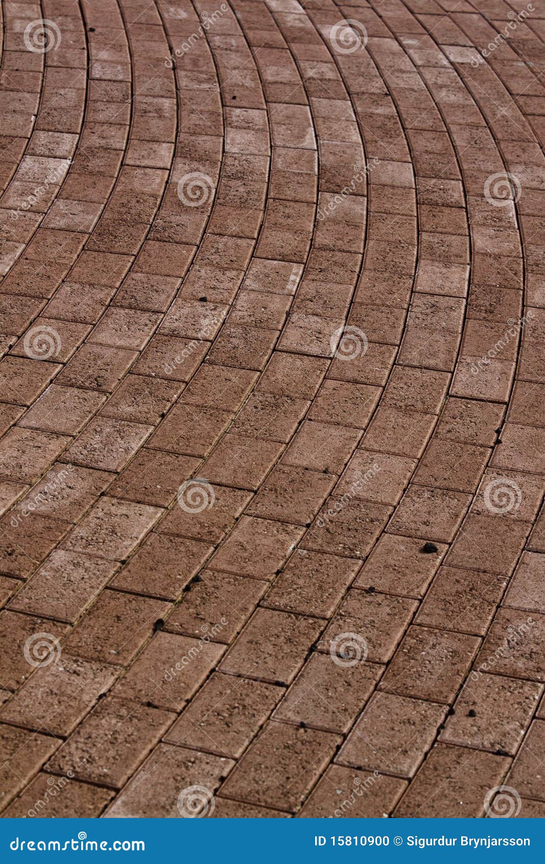 Red brick road stock photo. Image of cobblestone, rock - 15810900
