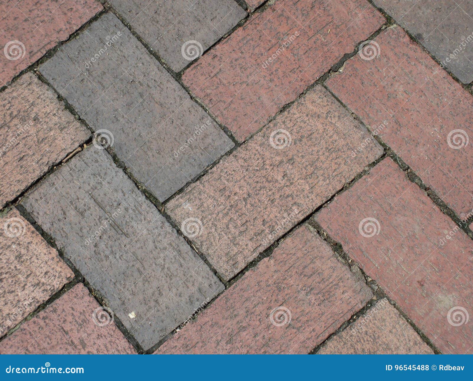 Red Brick Road for Background Stock Photo - Image of road, pattern ...