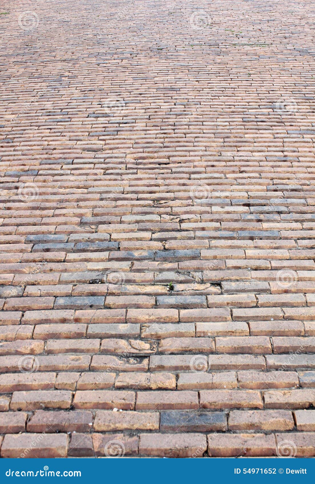 Red brick road stock photo. Image of vintage, pavement - 54971652