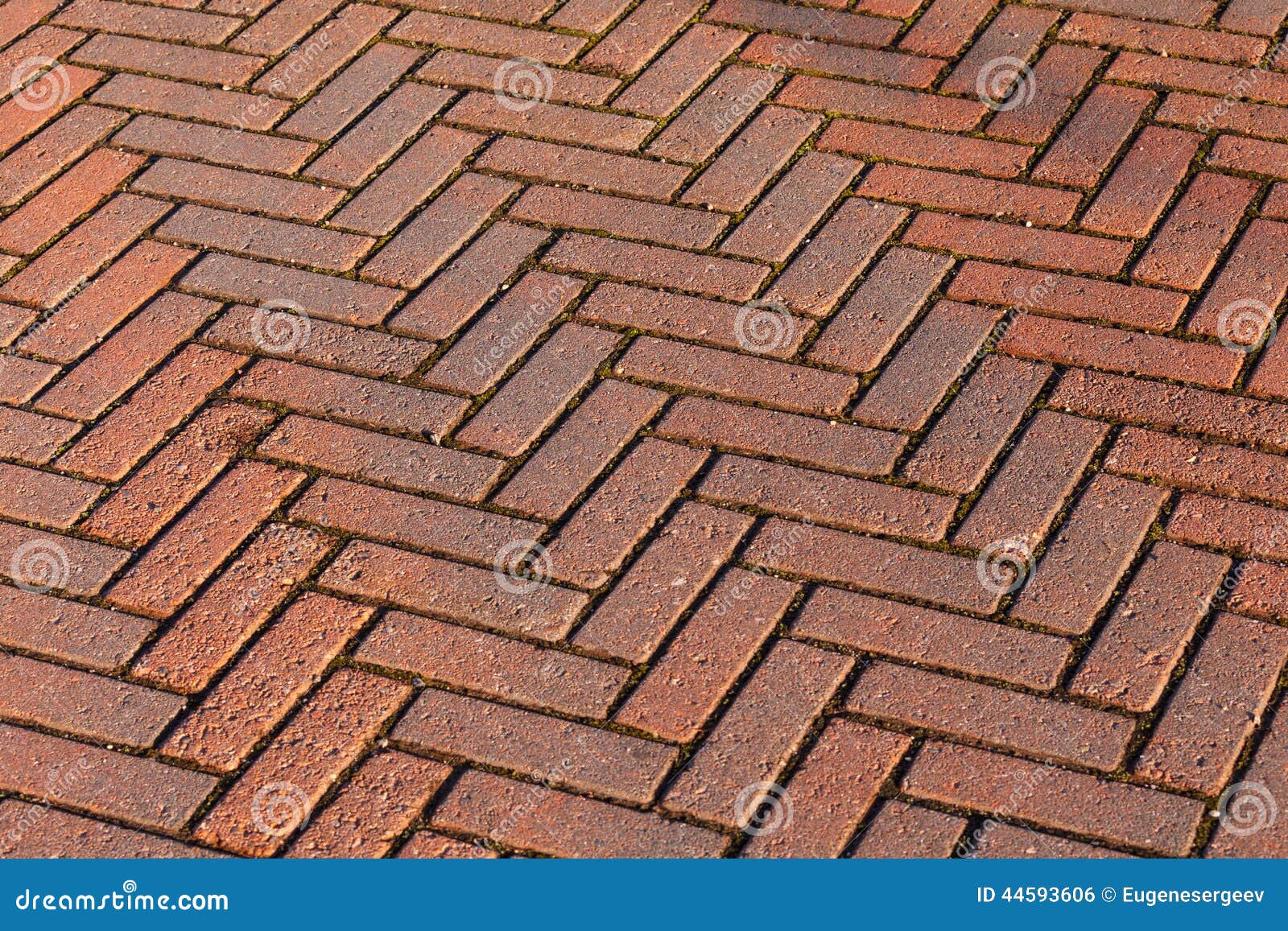 Red Brick Road Pavement, Background Texture Stock Photo - Image of ...