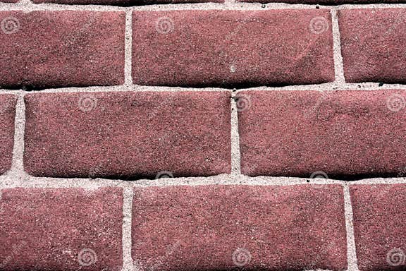 Red brick with Sand stock image. Image of arrangement - 16157909