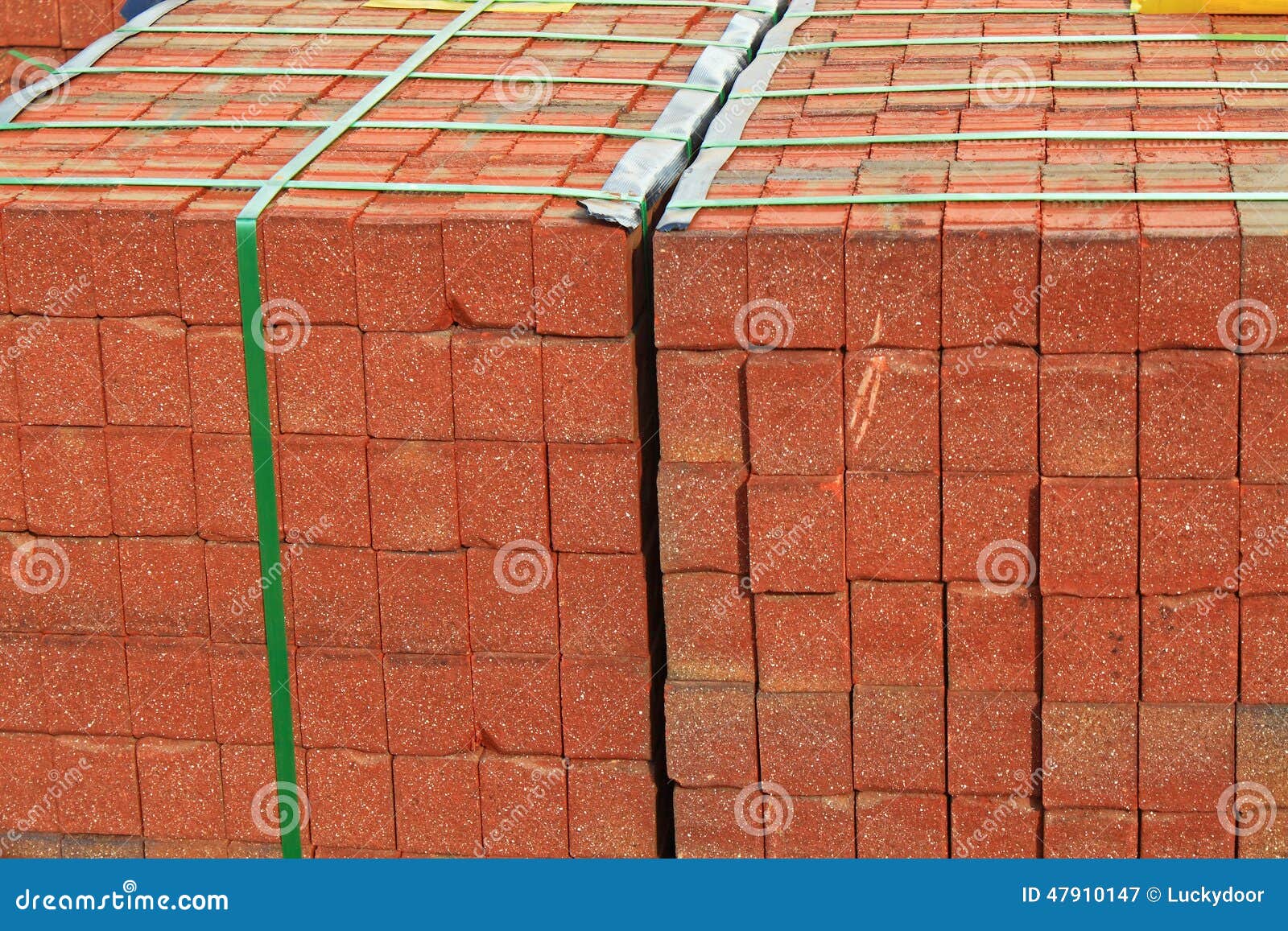 Red Brick Stack stock image. Image of building, manufacture - 47910147