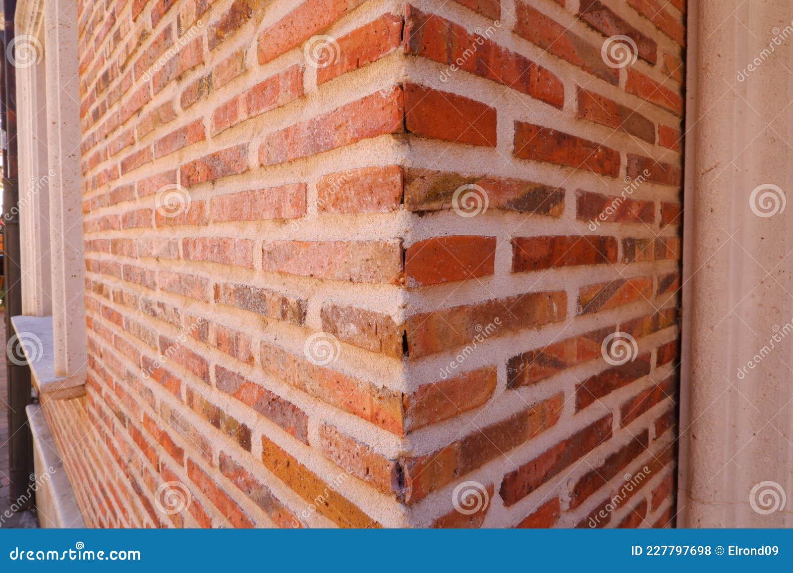 Red brick surface texture stock photo. Image of aged - 227797698