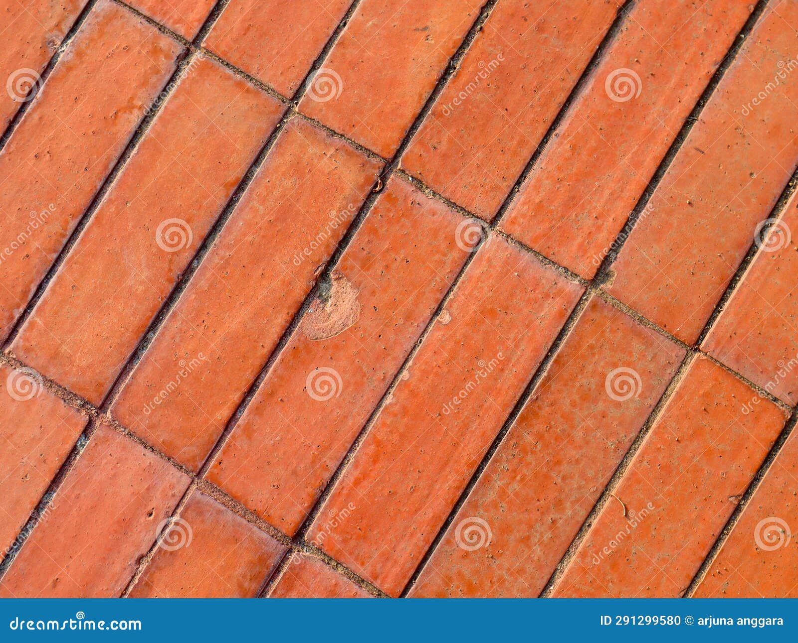 Red Brick Tiled Floor Texture Background Stock Photo - Image of ...