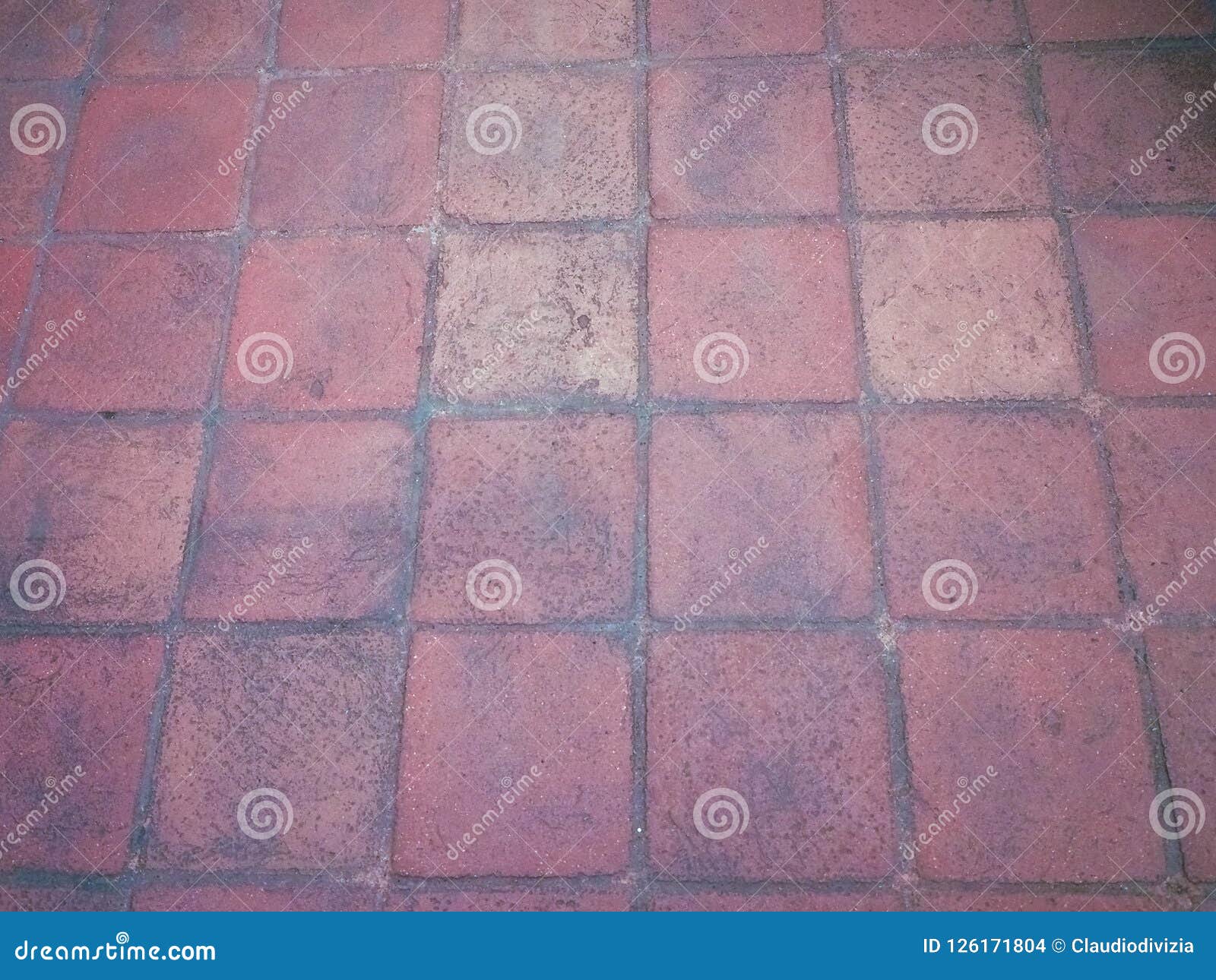 Red Brick Floor Tiles Background Stock Photo - Image of pattern ...