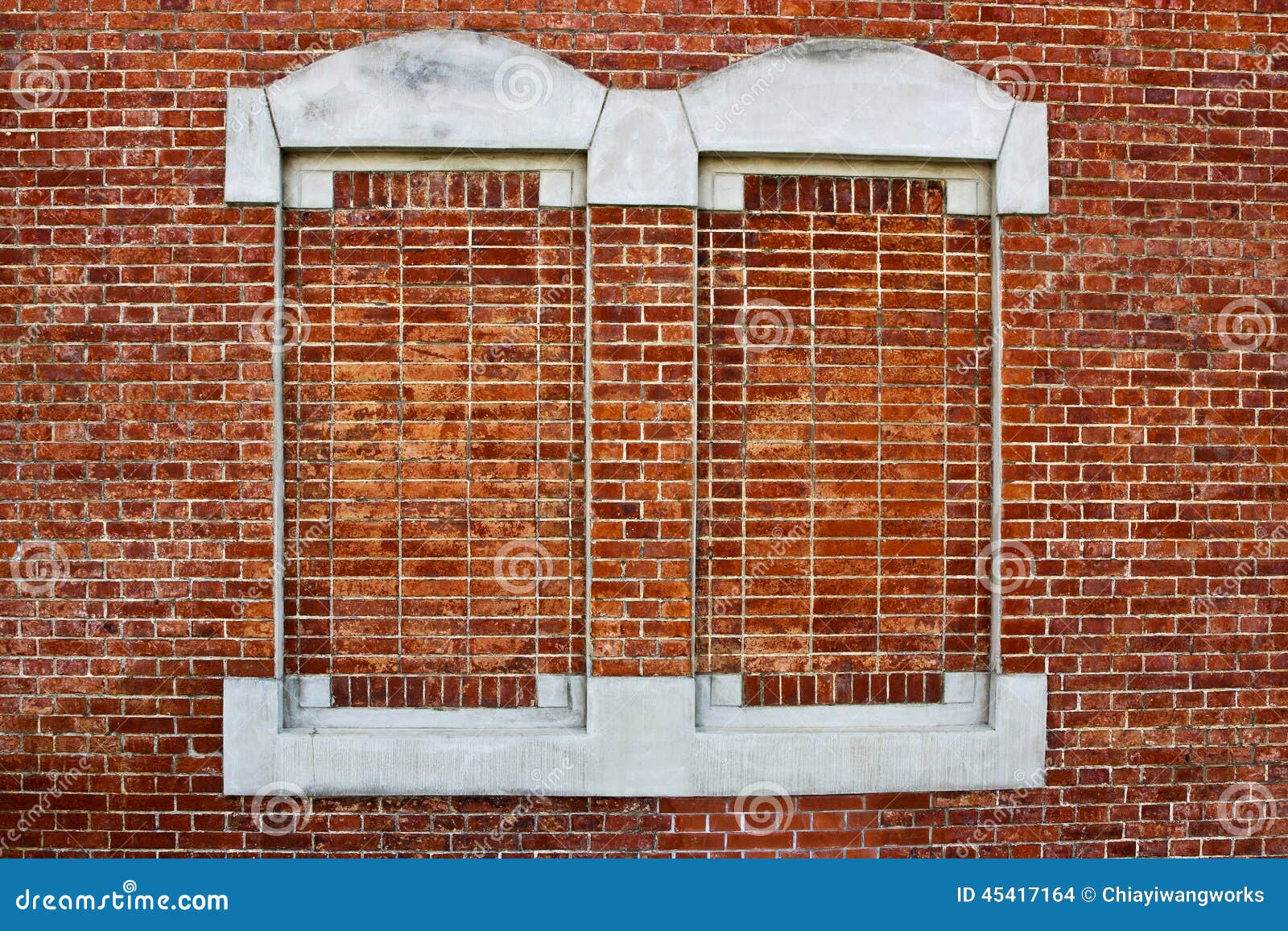 Red brick virtual windows stock photo. Image of life - 45417164