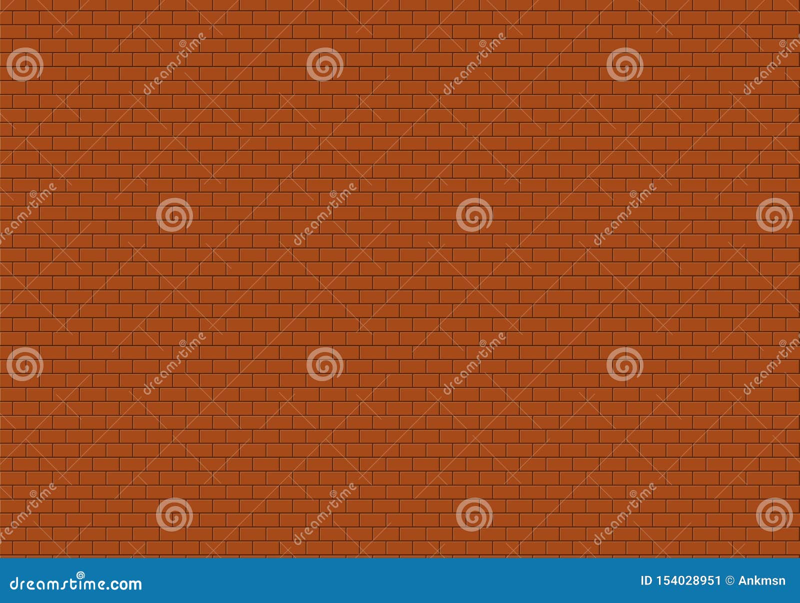 Red Brick Wall Background. Bricks Texture Seamless Pattern Vector Stock ...