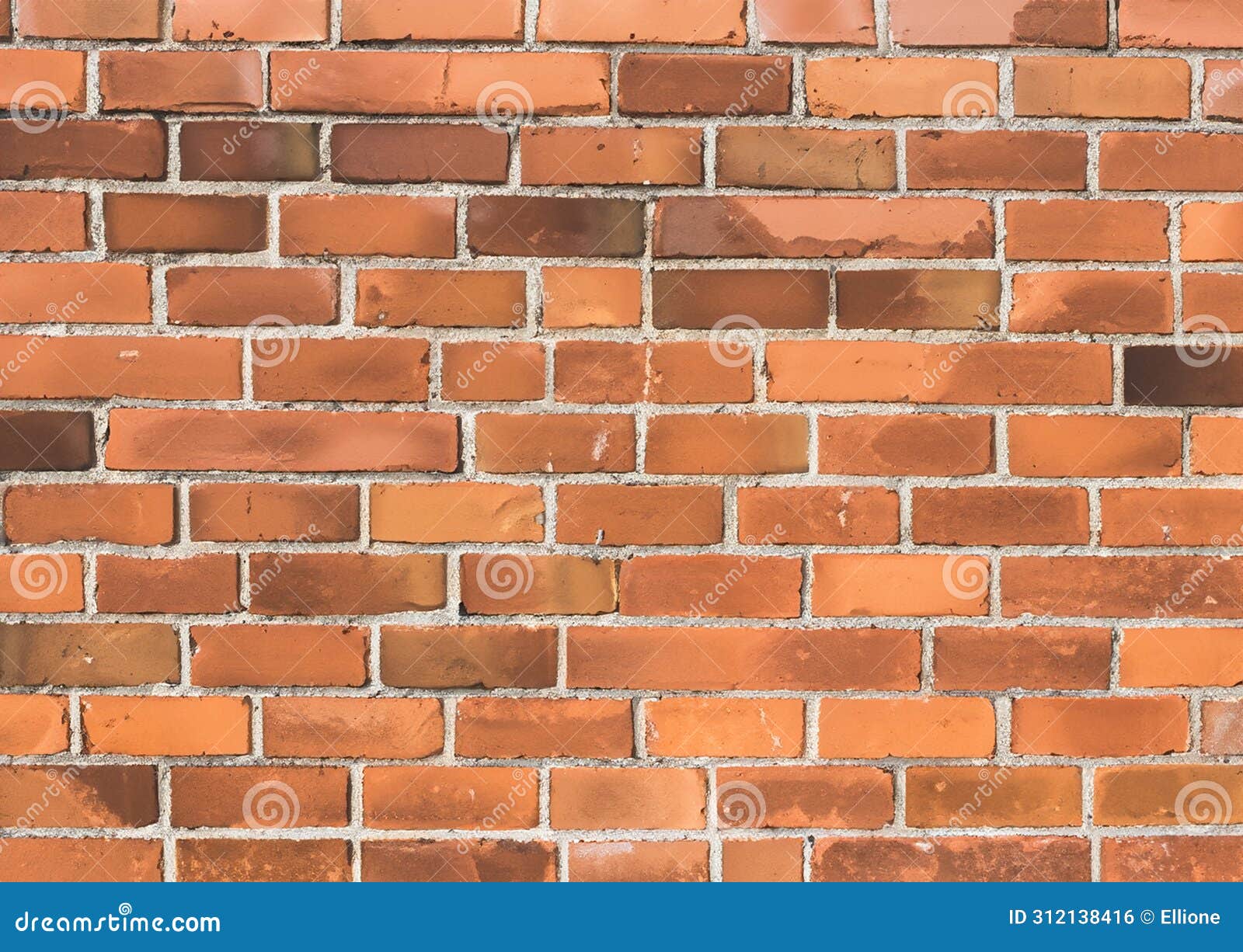 Red Bricks Wall, Background. Stock Photo - Image of bricks, fired ...
