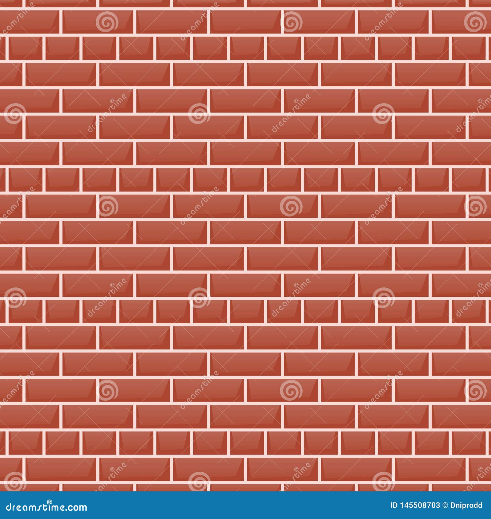 Red brick wall background stock vector. Illustration of decor - 145508703