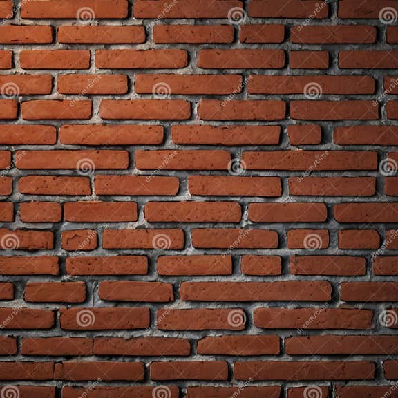 Red brick wall stock illustration. Illustration of asphalt - 324630581