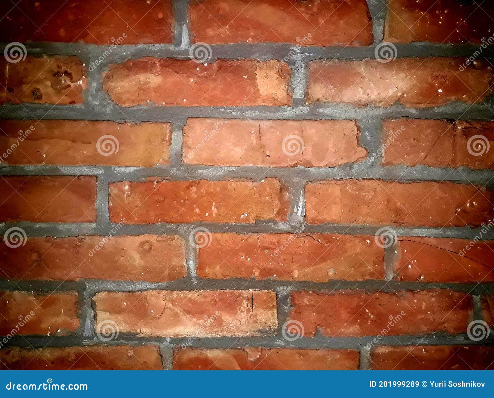 Red Brick Wall in a Building. Stock Image - Image of building, wall ...
