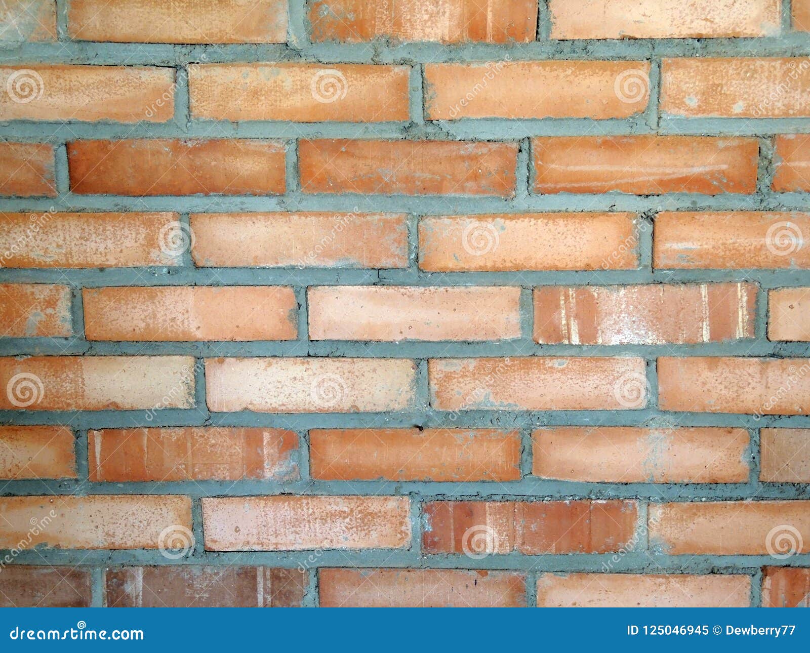 Red brick wall close-up stock image. Image of background - 125046945