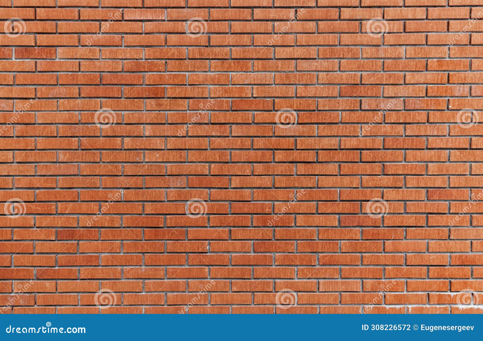 Red Brick Wall, Front View, Background Texture Stock Photo - Image of ...