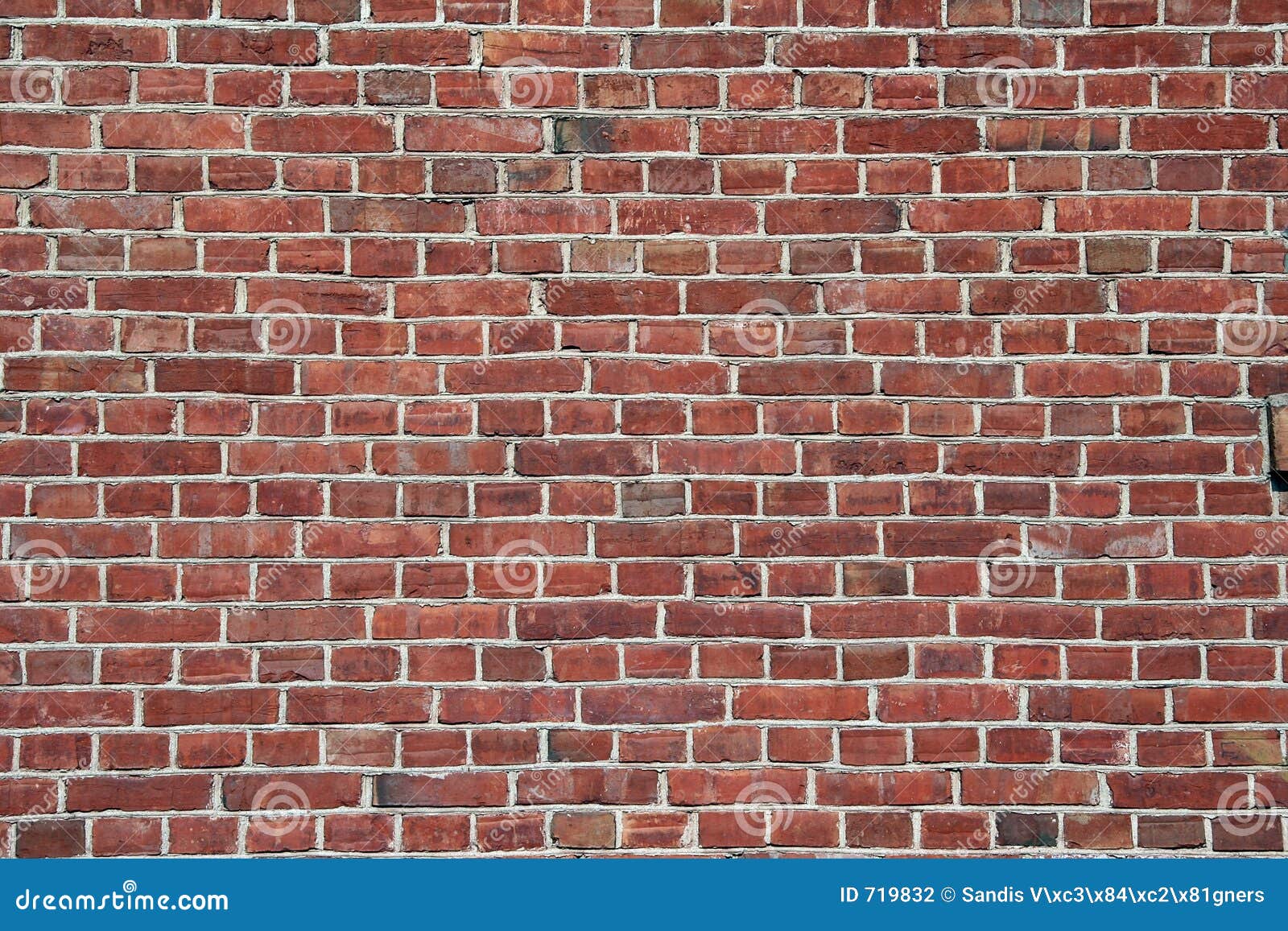 Red Brick Wall - Horizontal Stock Photo - Image of repetitive ...