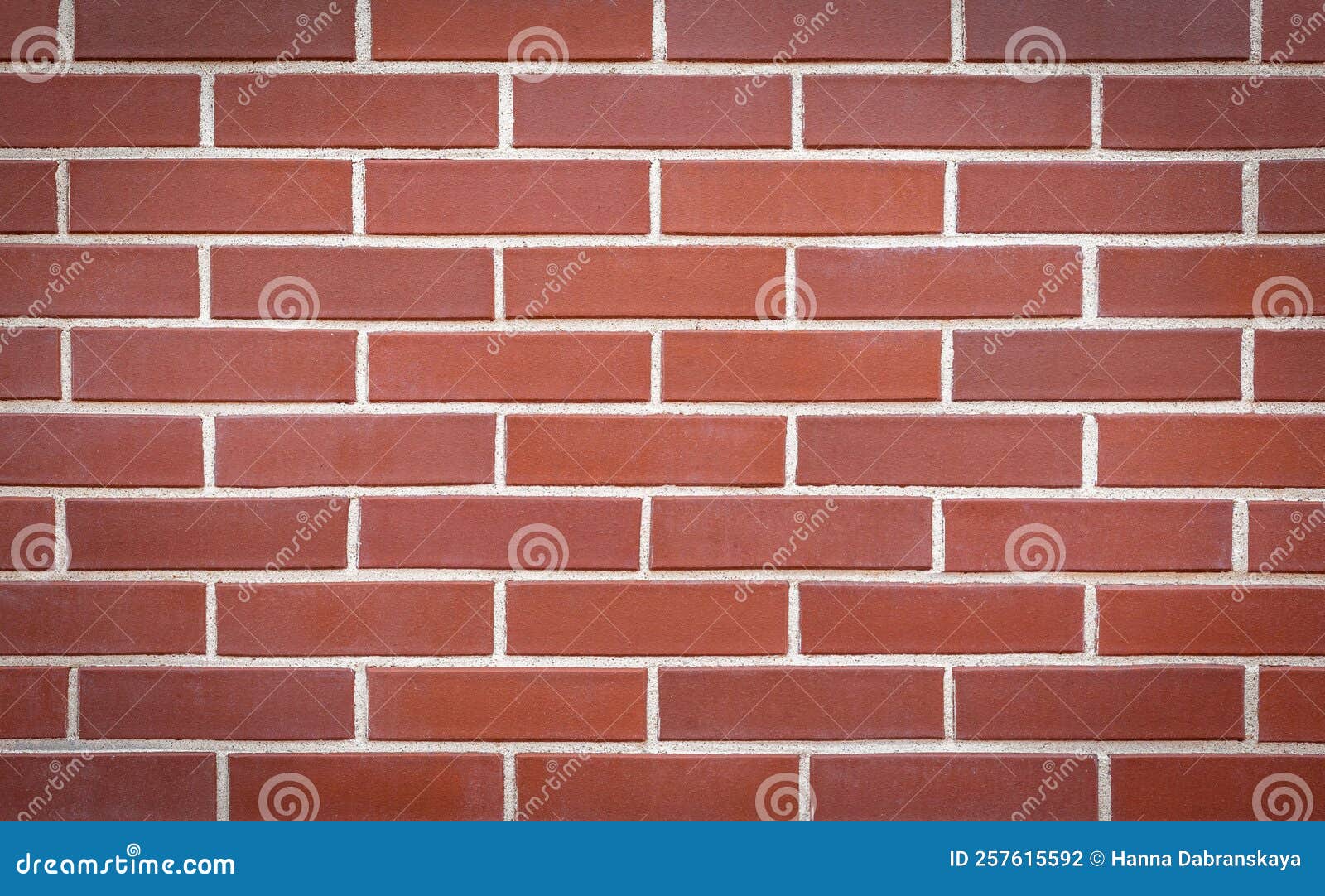 Red Brick Wall Made of Smooth Brick. Seamless Smooth Brick Wall Texture ...