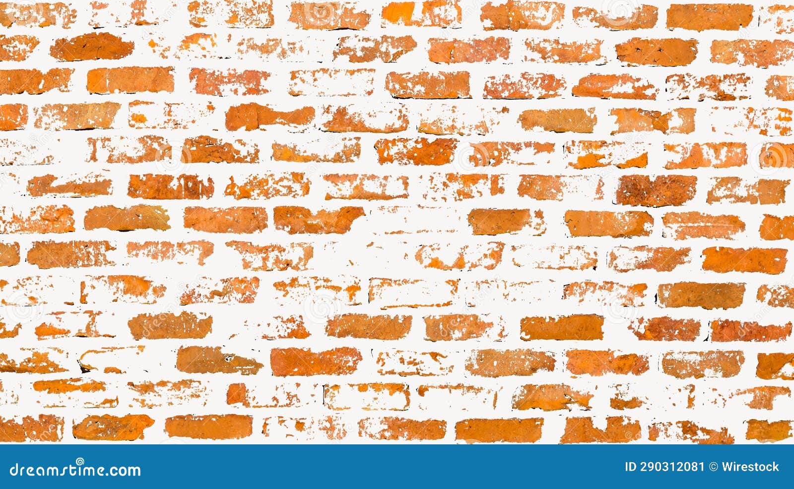 Red Brick Wall with a Mottled Pattern of Light and Dark Bricks Stock ...