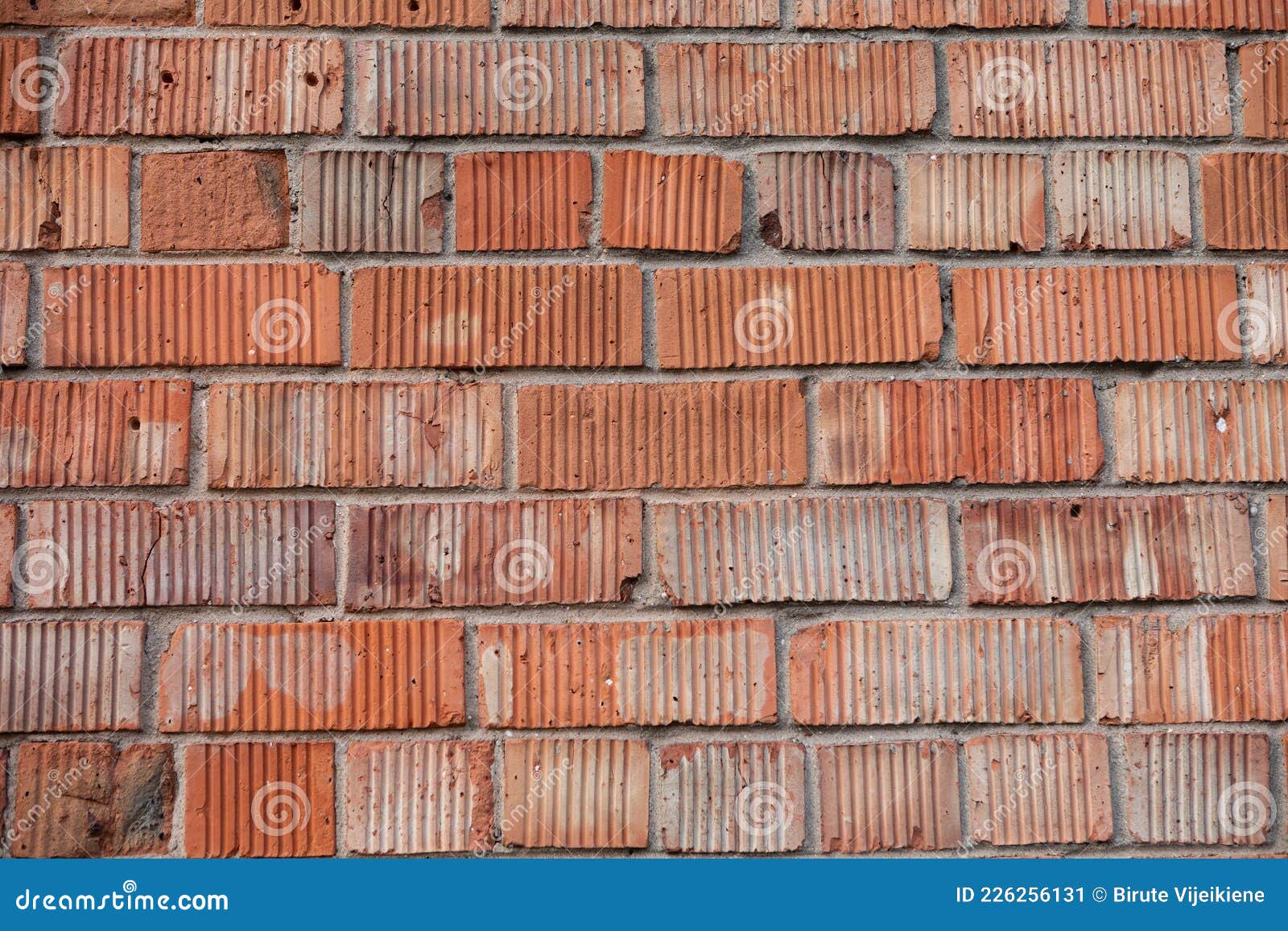 Red brick wall stock image. Image of block, construction - 226256131