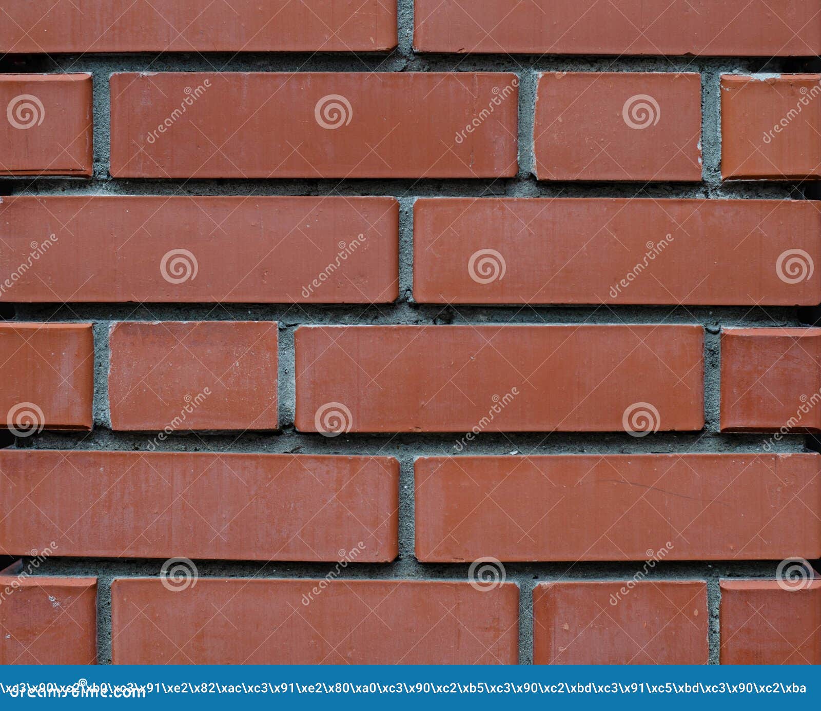 Red Brick Wall. the Structure of the Stone. the Structure of the Stone ...