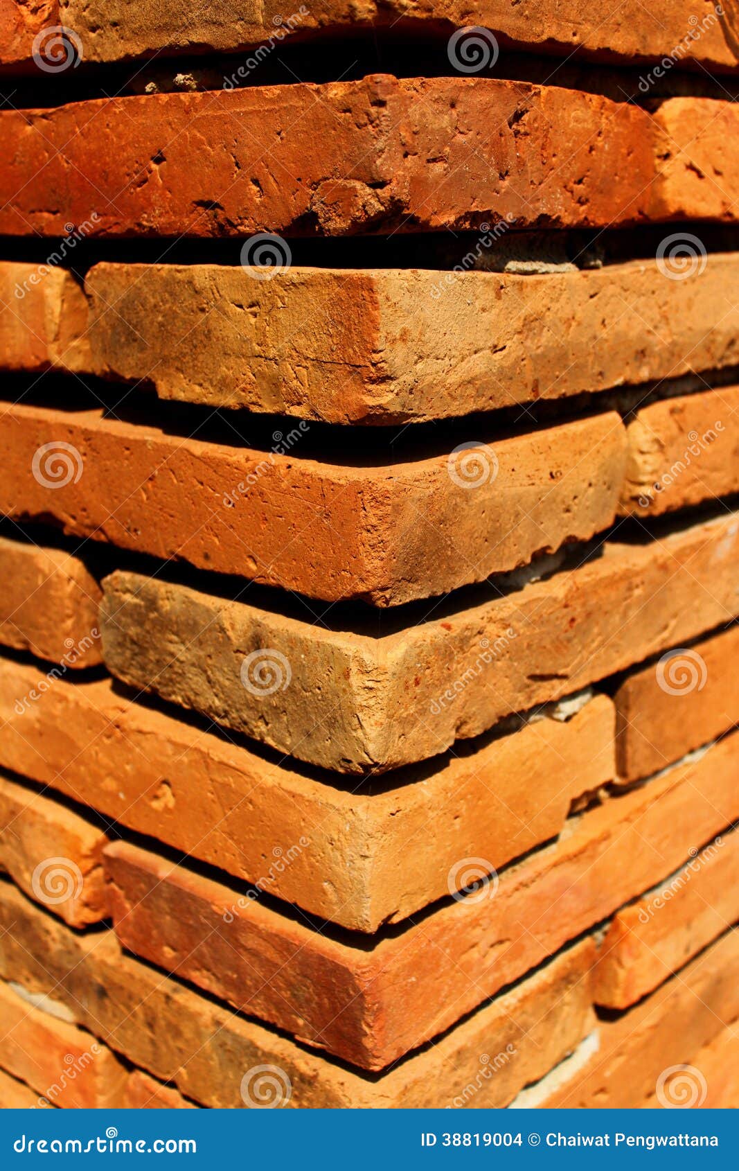 Red brick wall stock photo. Image of back, thailand, concrete - 38819004