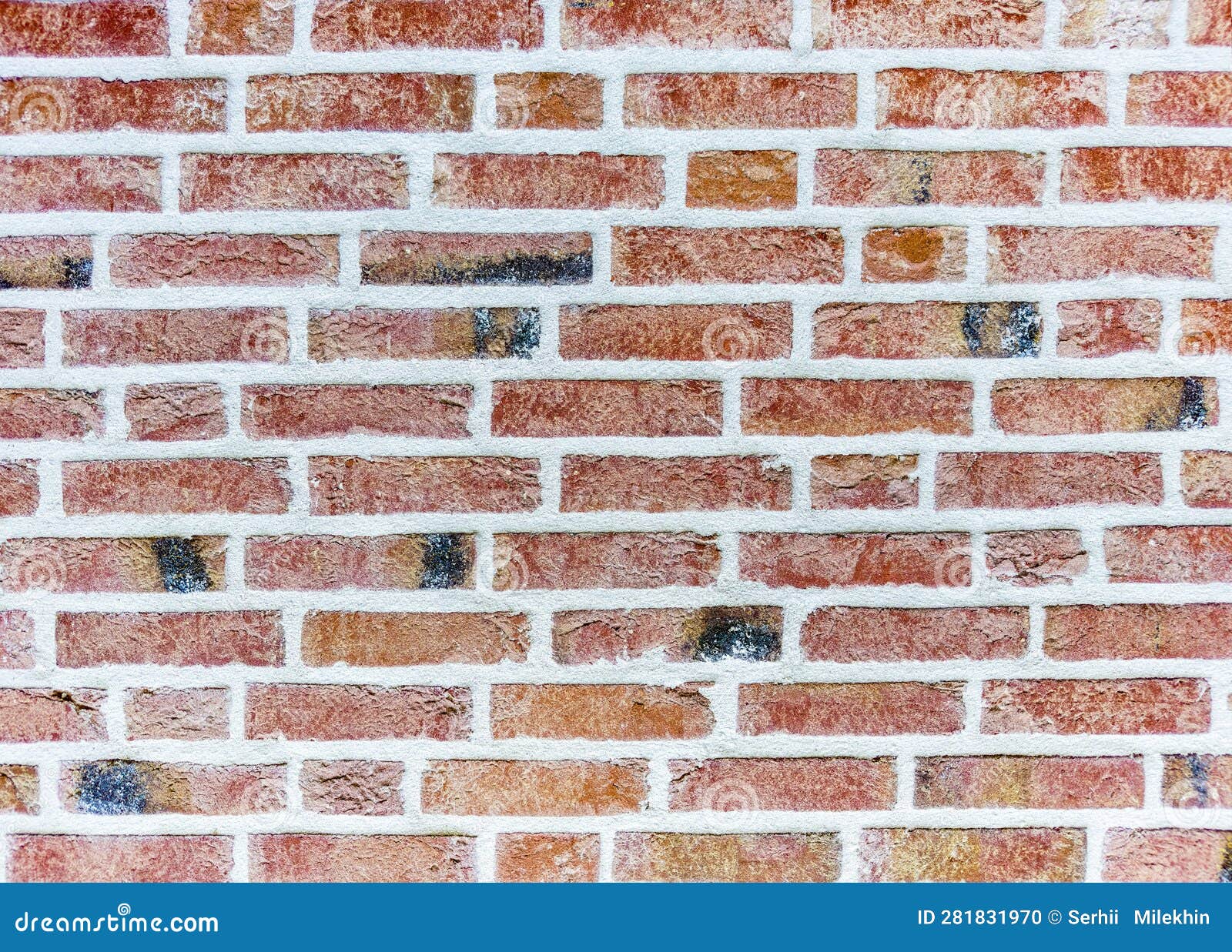 Red Brick Wall Texture. Background of Red Bricks Stock Photo - Image of ...