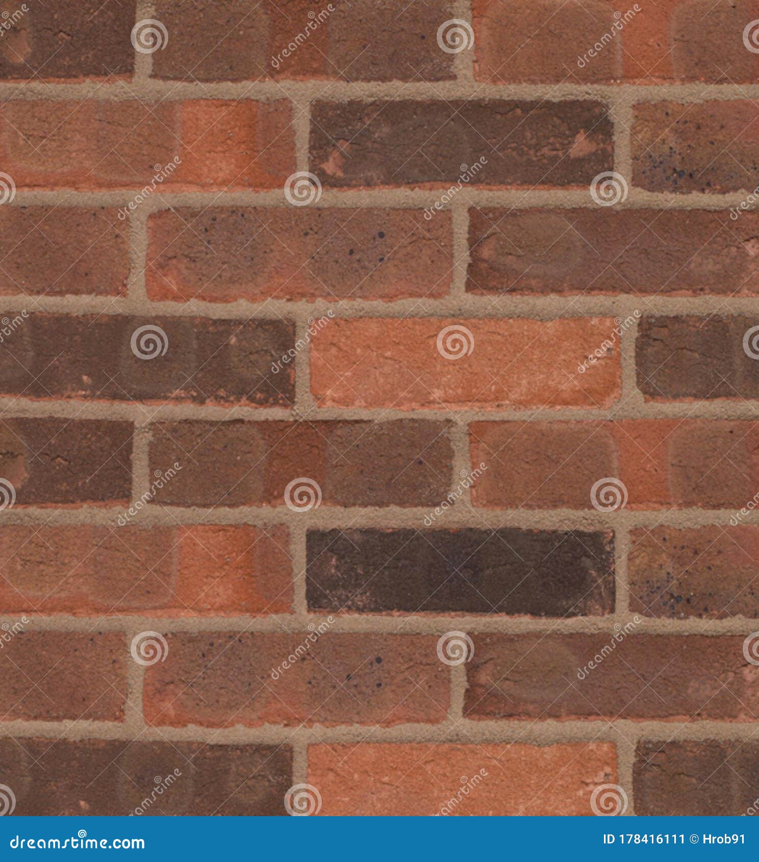 Red Brick Wall Texture with Concrete Stock Image - Image of grunge ...