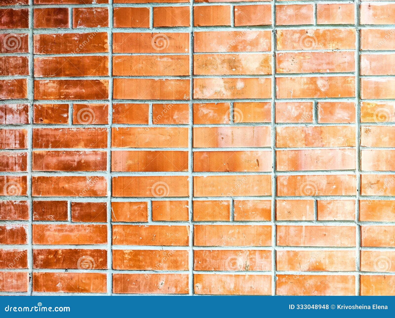 Red Brick Wall with Uniform Texture and Subtle Variations Under Natural ...