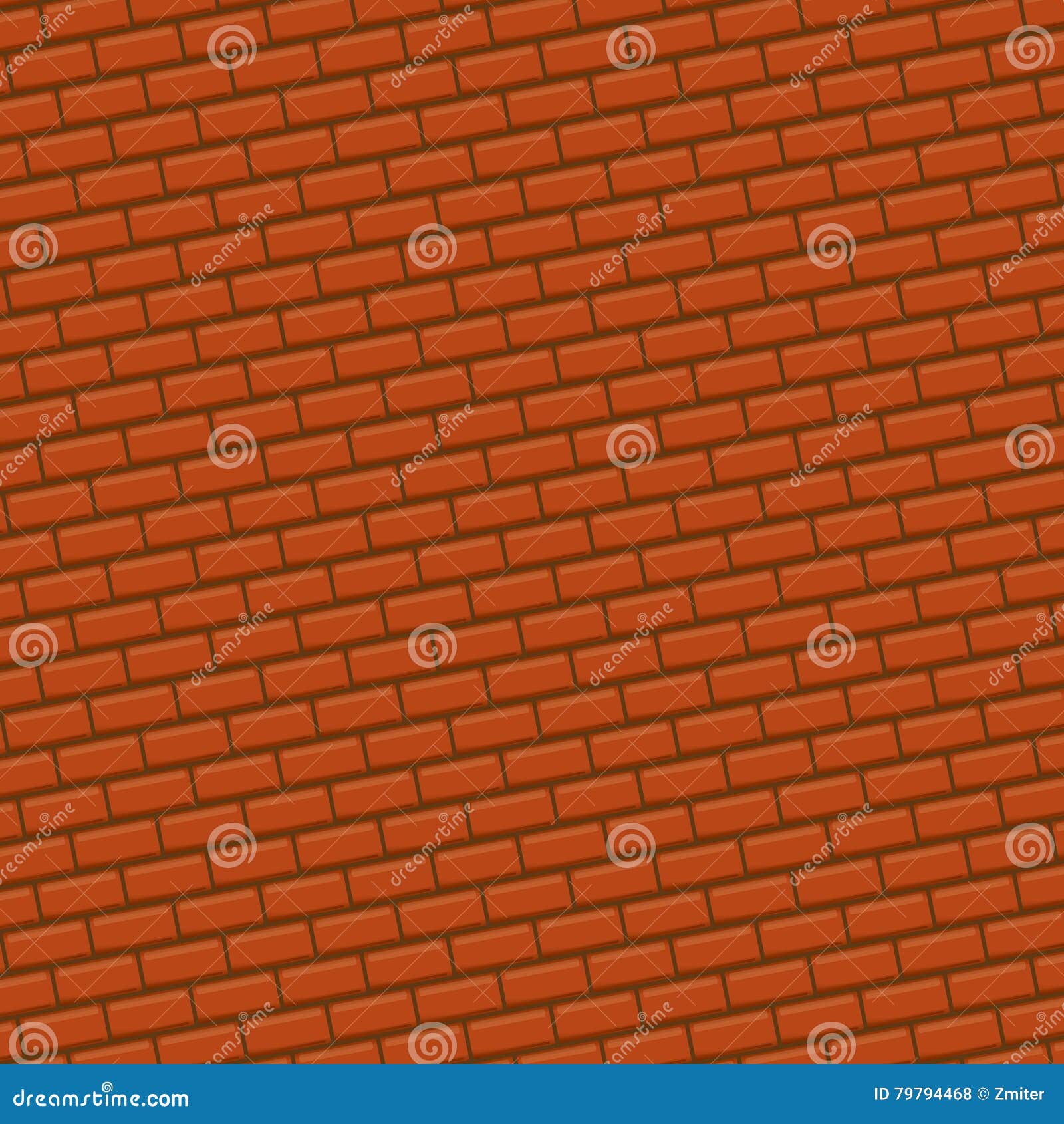 Red Brick Wall Vector Background. Stock Vector - Illustration of layout ...