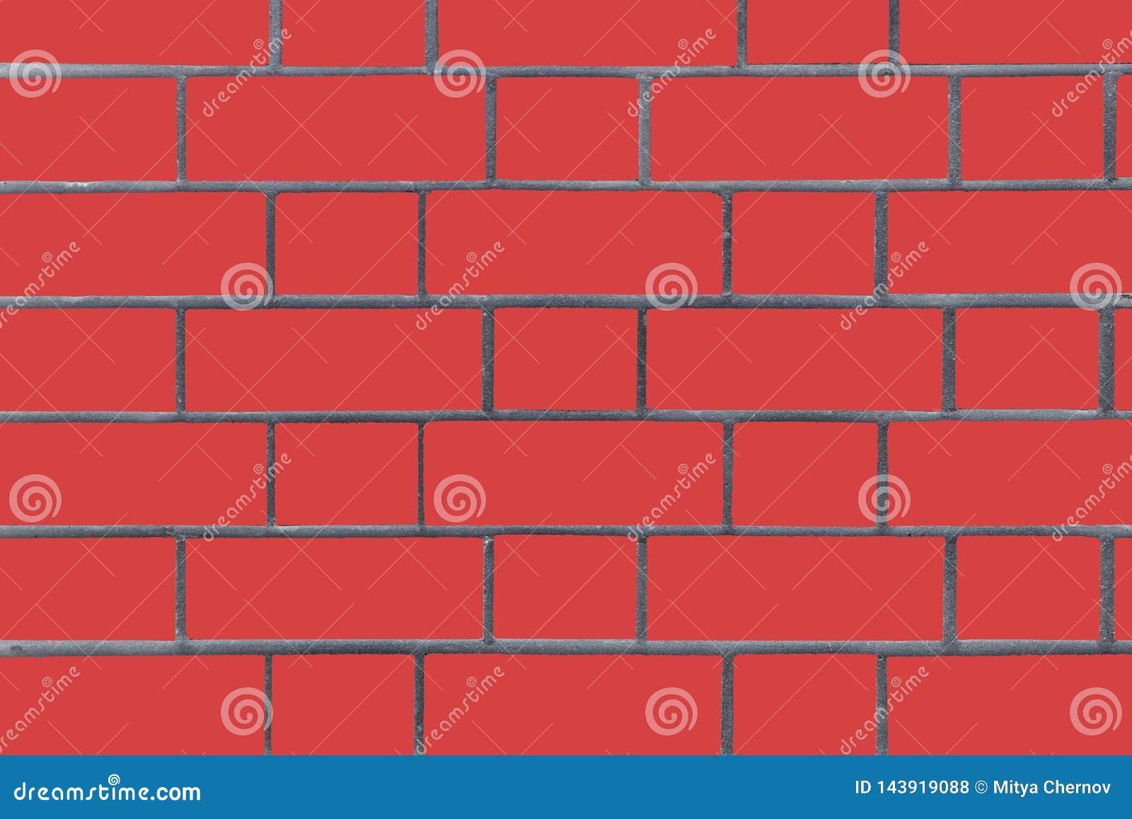 Red Brick Wall. Vector Graphics. Background Image of a Brick Wall Stock ...