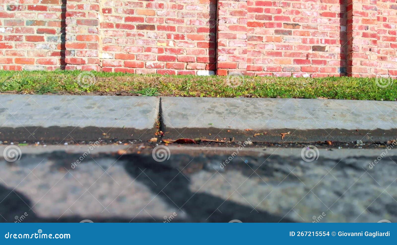 Red Brick Wall, View from the Ground Stock Footage - Video of ...