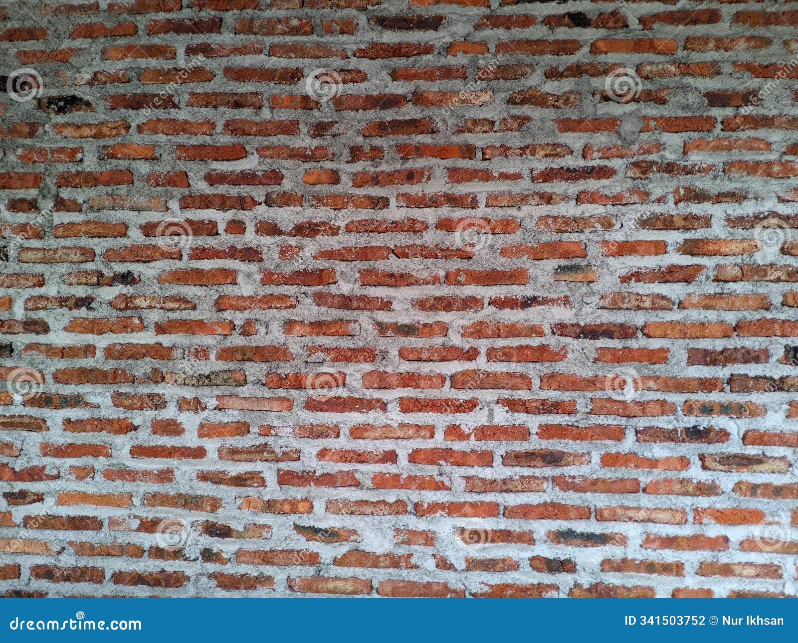 Red Brick Walls Made of Baked Clay Stock Photo - Image of roof, soil ...