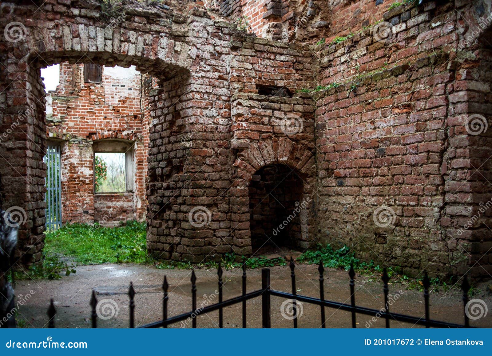The red brick walls stock photo. Image of brick, history - 201017672
