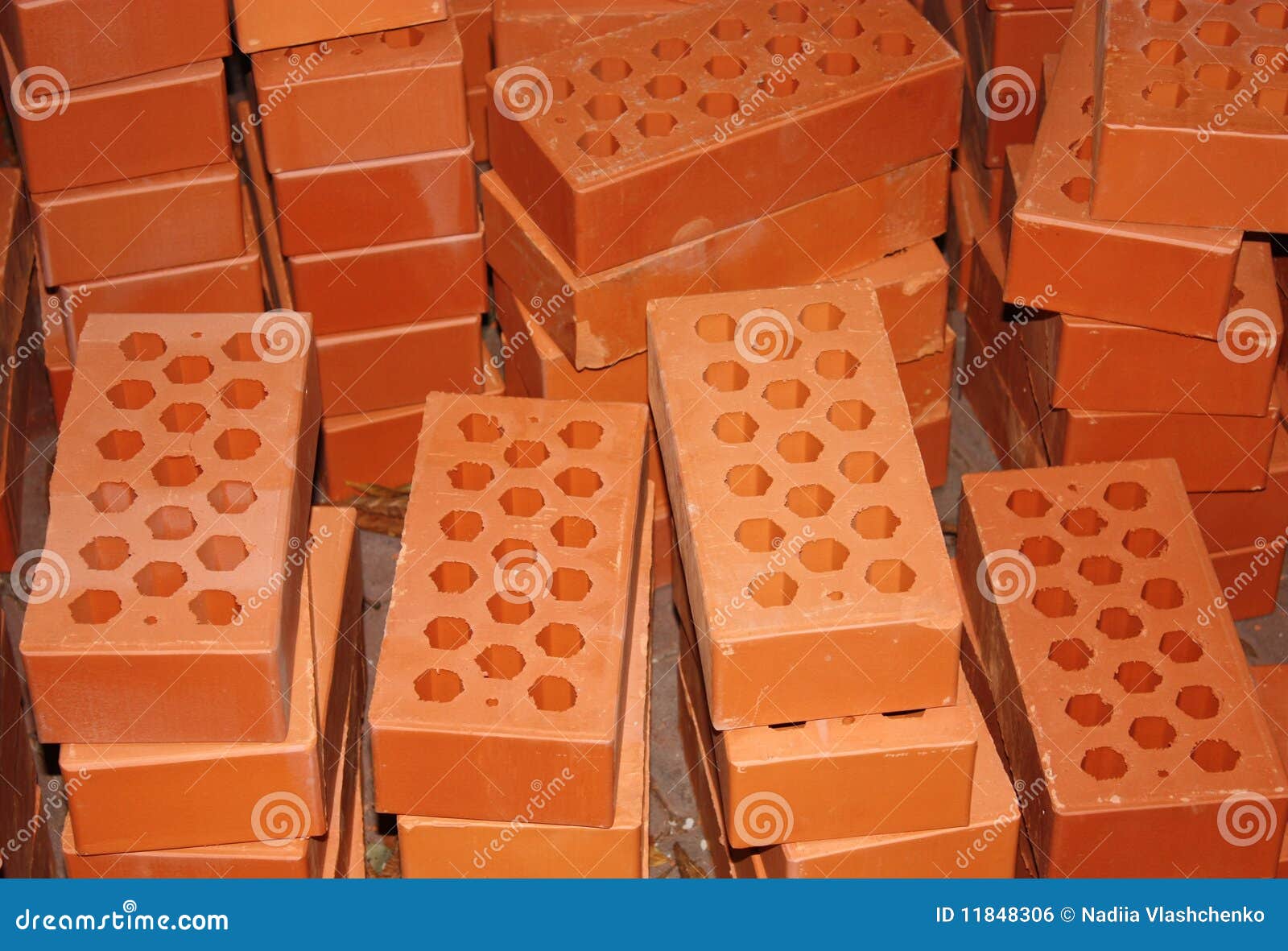 Red bricks stock photo. Image of beginning, building - 11848306