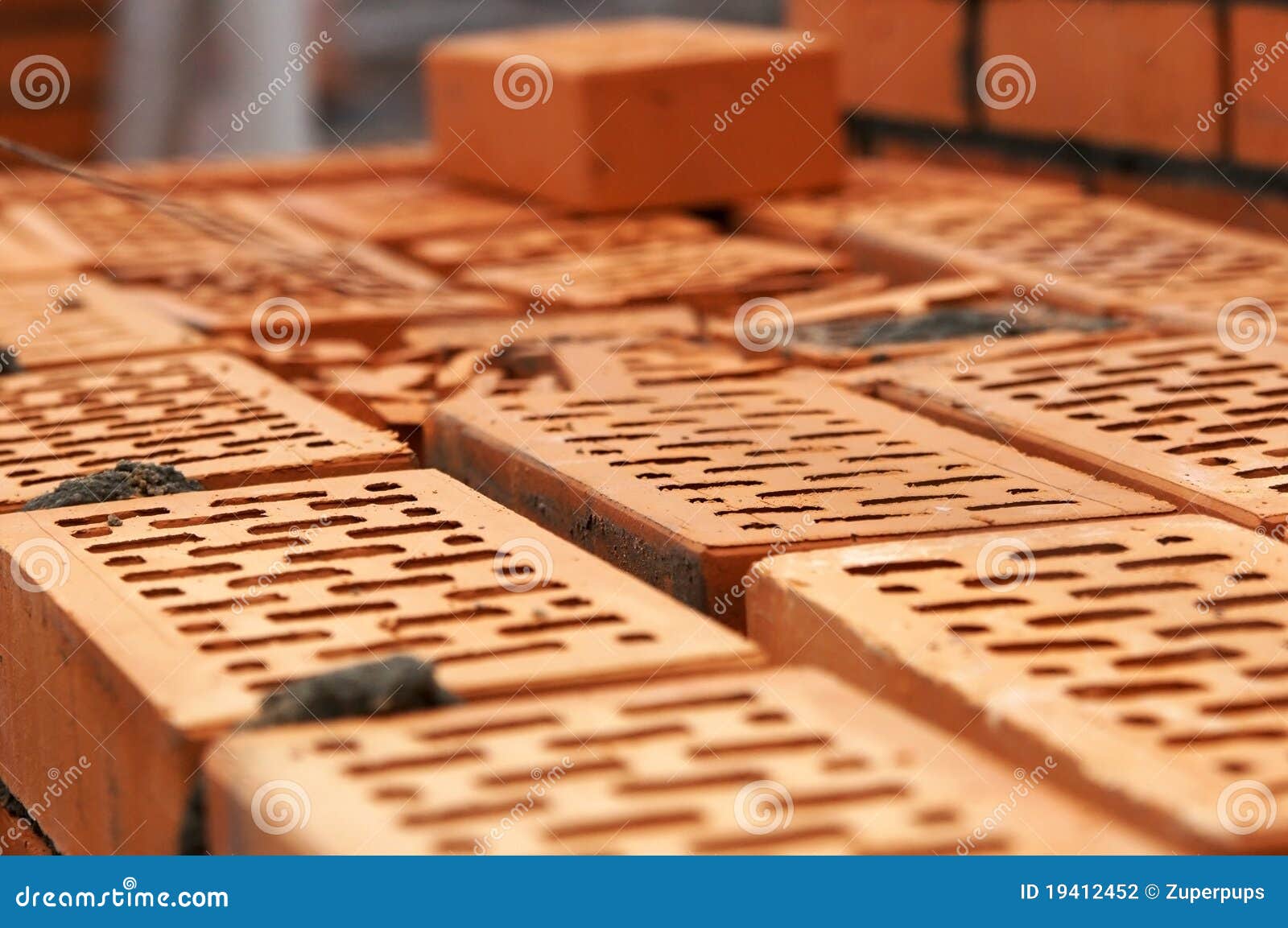 Red bricks stock photo. Image of master, brick, outdoors - 19412452