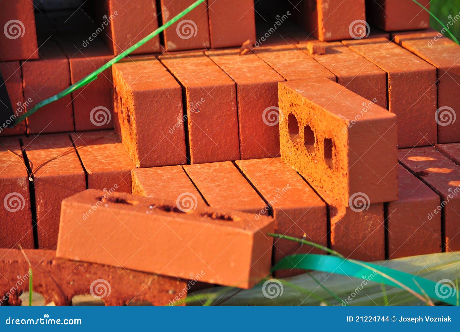 Red Bricks stock photo. Image of abstract, brickwall - 21224744