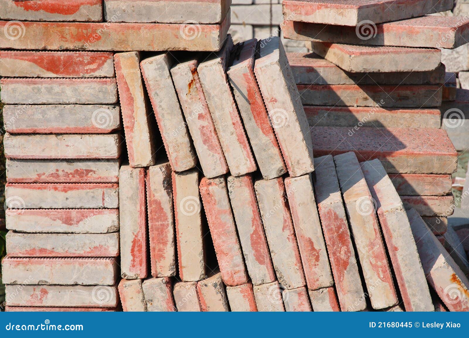 Red bricks stock image. Image of construction, materials - 21680445