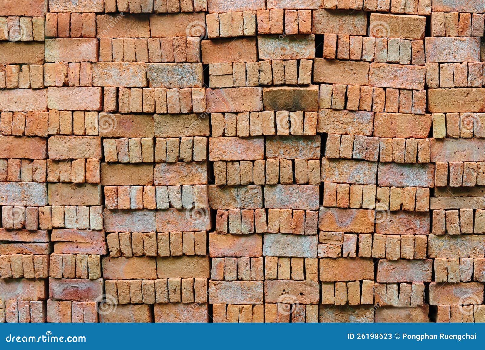 Red bricks stock image. Image of construction, background - 26198623