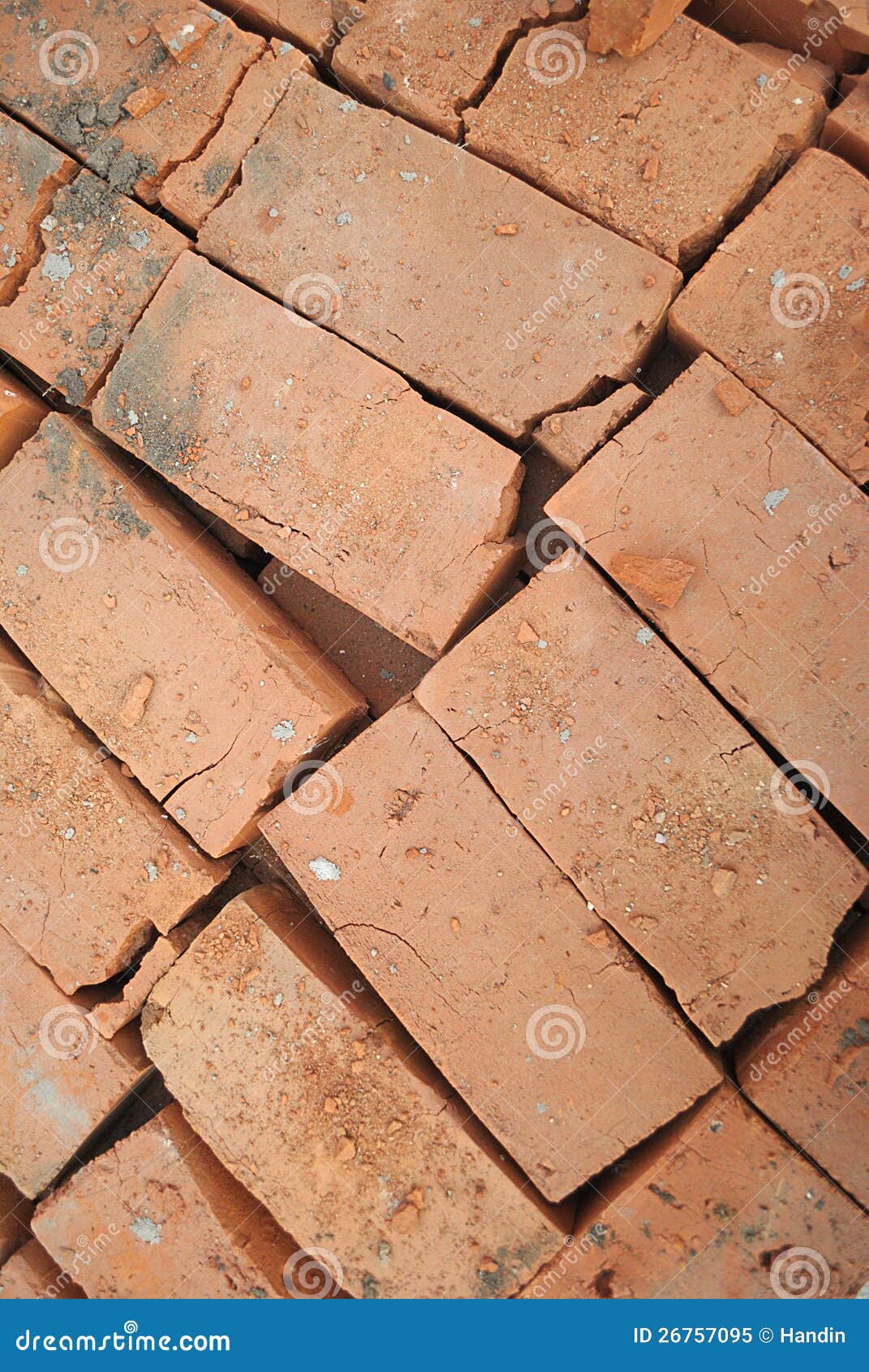 Red bricks stock image. Image of rough, textured, exterior - 26757095