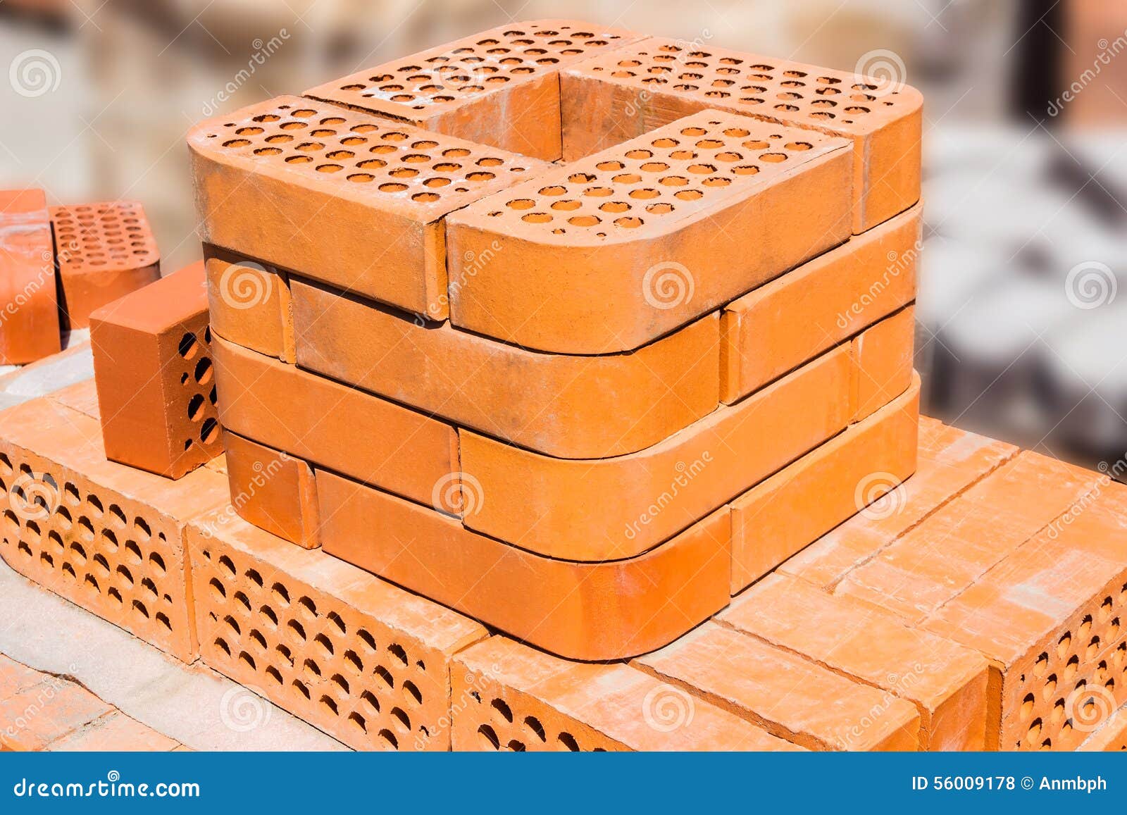Red bricks stock photo. Image of build, clay, architecture - 56009178