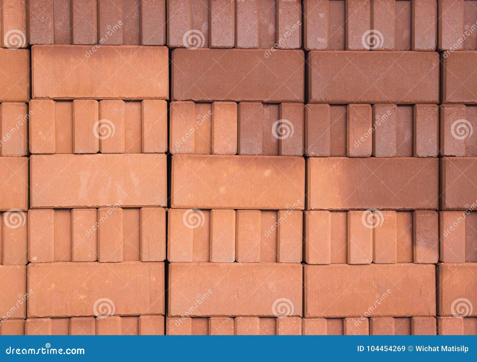 The Red Bricks Stack stock image. Image of texture, block - 104454269