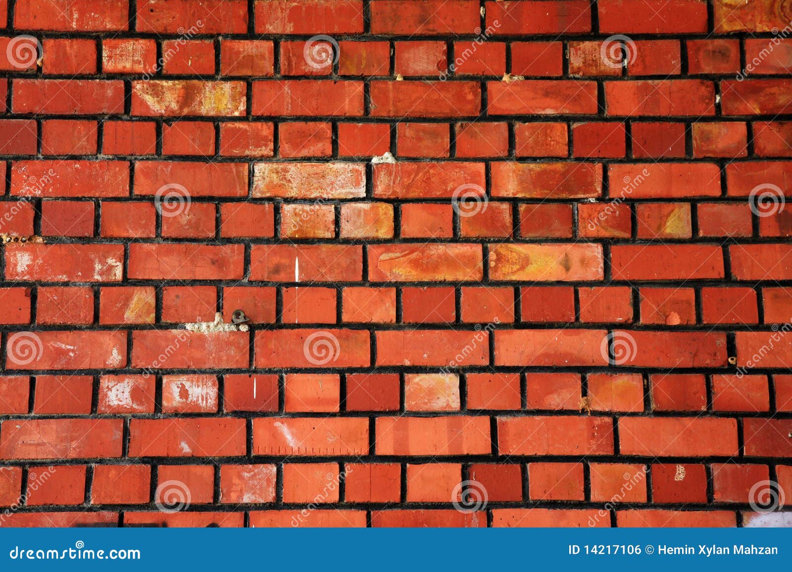 Red bricks texture stock photo. Image of cement, architecture - 14217106