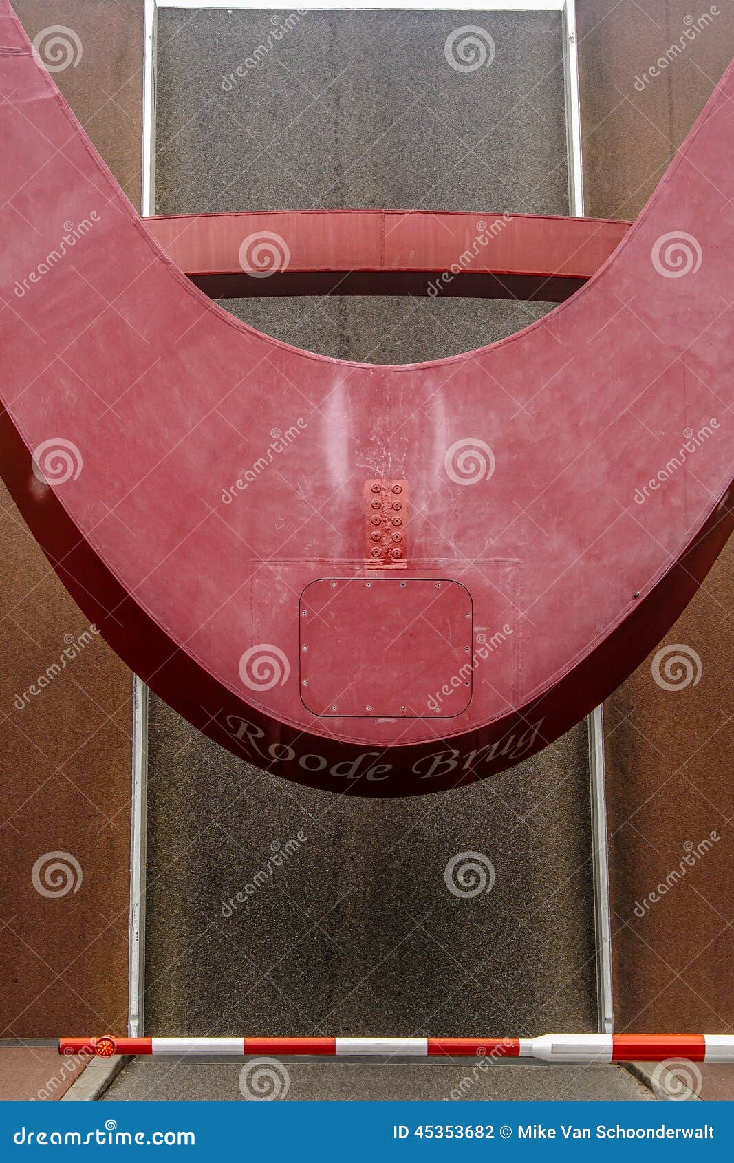 Red bridge stock photo. Image of dutch, canal, road, traffic - 45353682