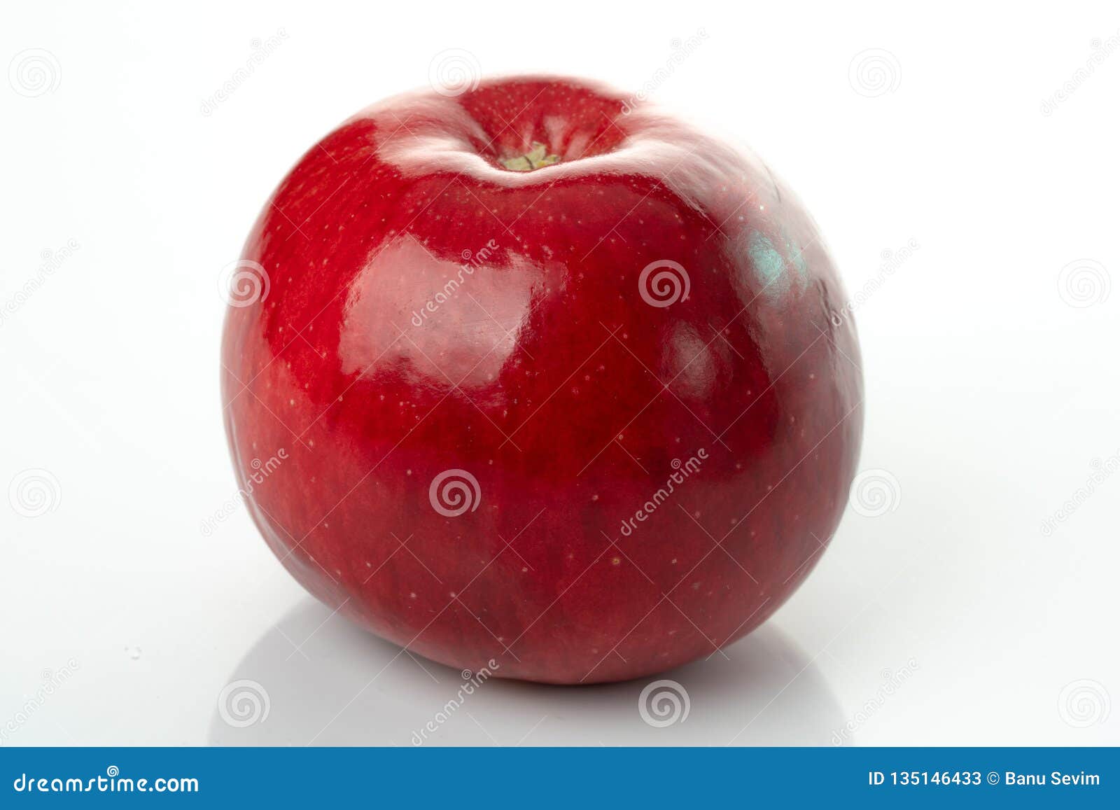 Red and bright apples stock image. Image of nutrition - 135146433