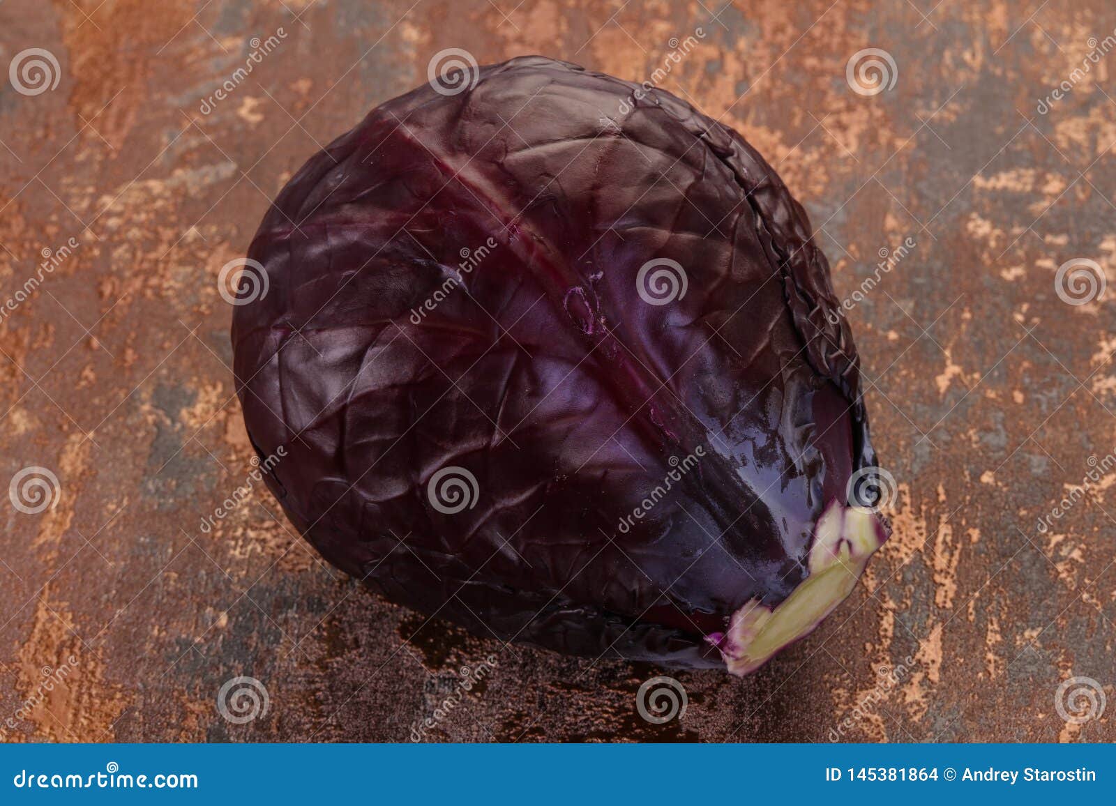 Red bright cabbage stock photo. Image of closeup, purple - 145381864