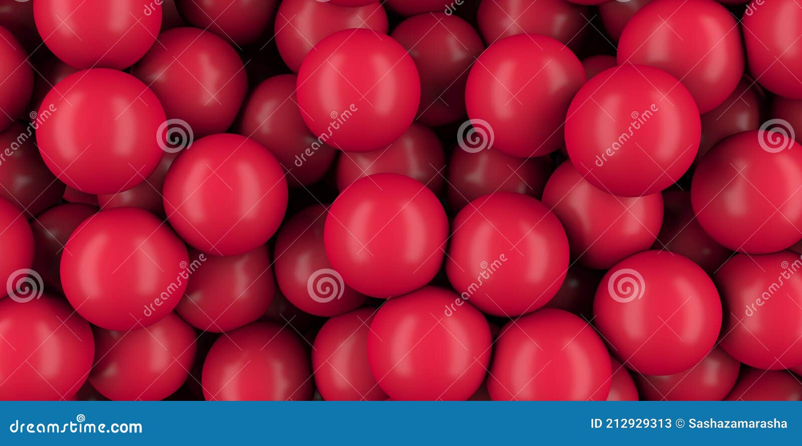 Red Bright Shiny Spheres Wallpaper Stock Illustration - Illustration of ...