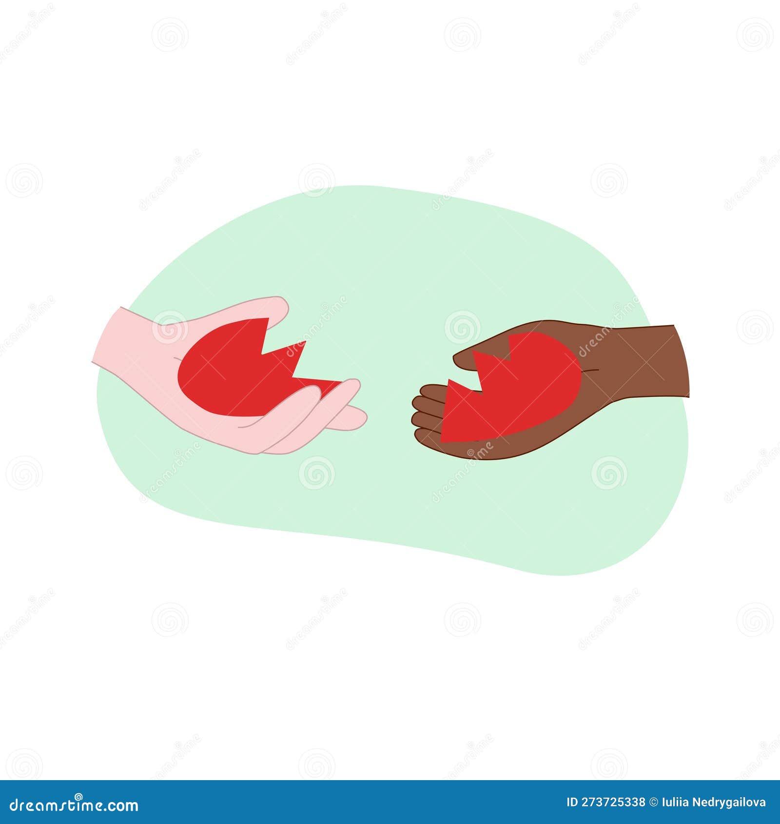 Reconciliation Concept Vector Linear Icon Isolated On Transparent ...